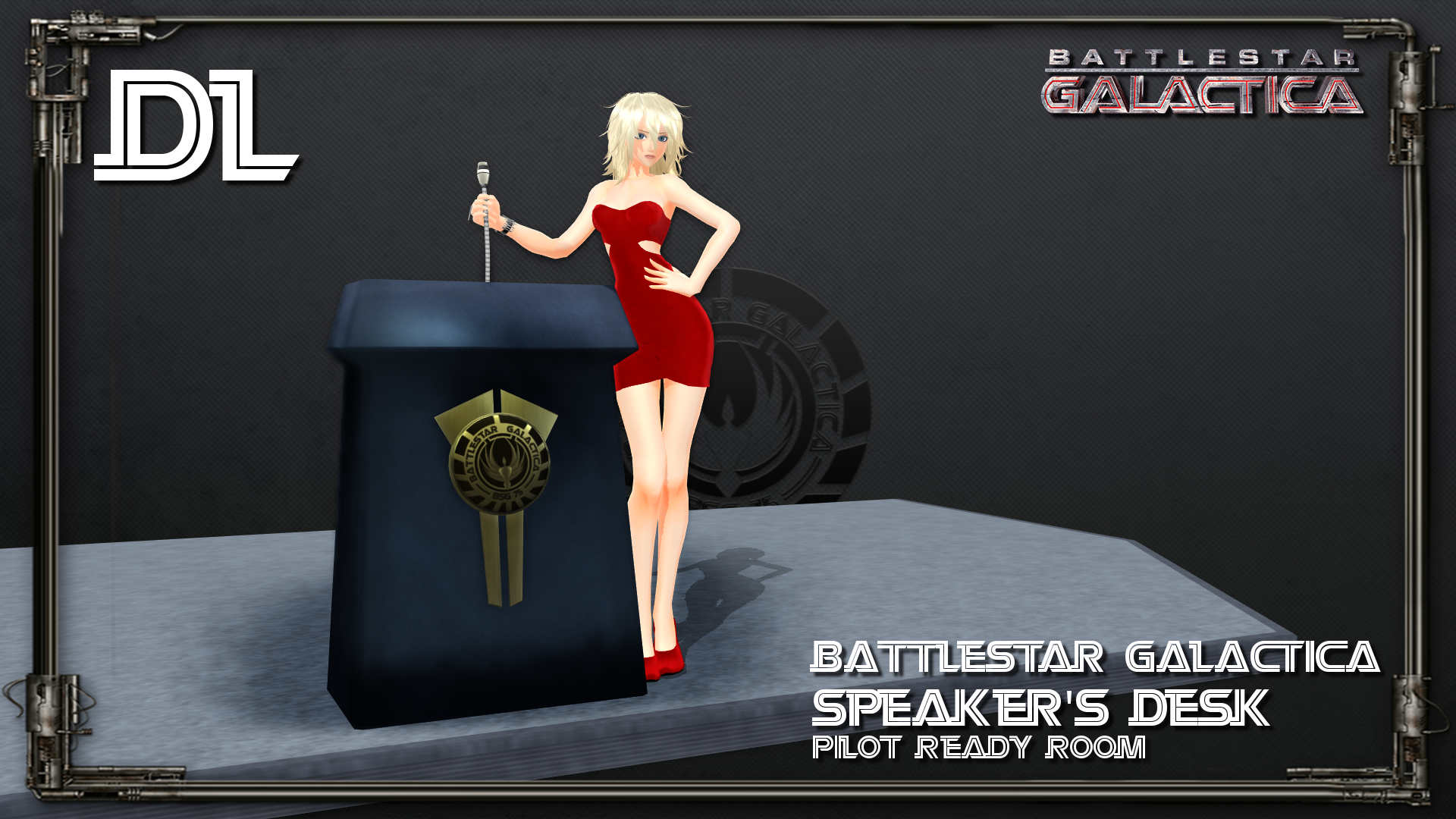 [MMD] BSG Speaker desk - Ready room DOWNLOAD by Riveda1972 on DeviantArt