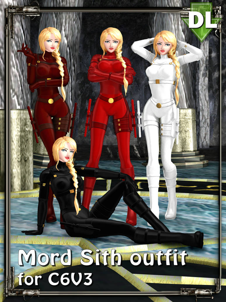 [MMD] C6V3 Mord-Sith outfit + model (Download) by Riveda1972 on DeviantArt