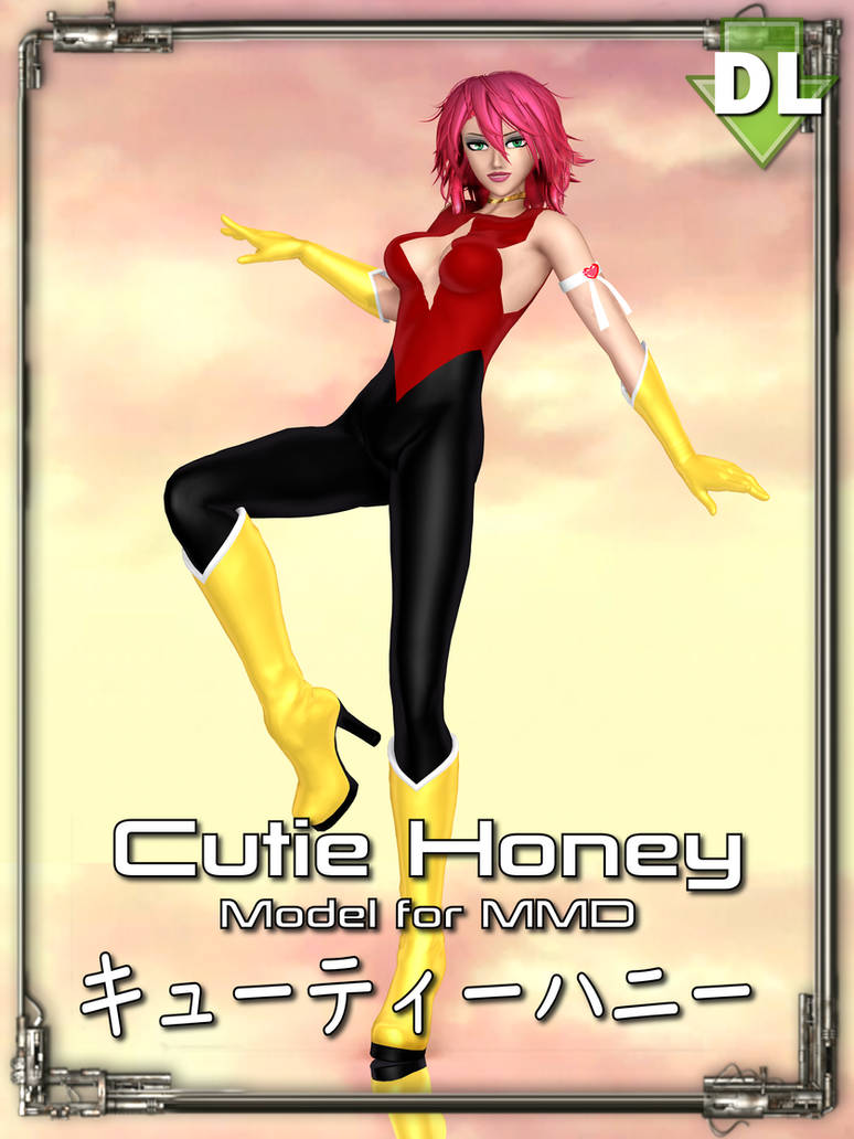 [MMD] C6V3 Cutie Honey (Model Download) + video by Riveda1972 on DeviantArt