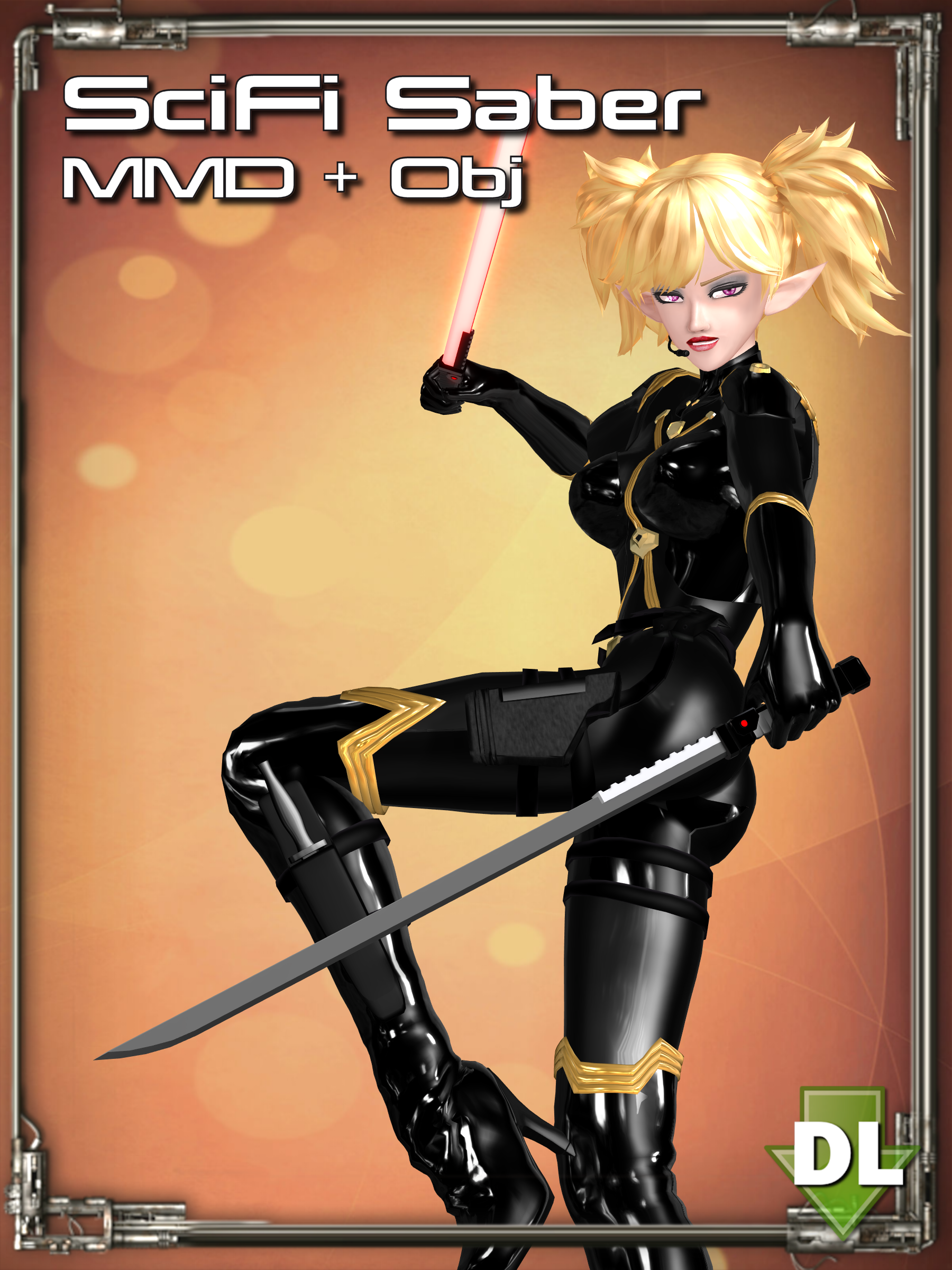 [MMD + Obj] SciFi Saber download by Riveda1972 on DeviantArt