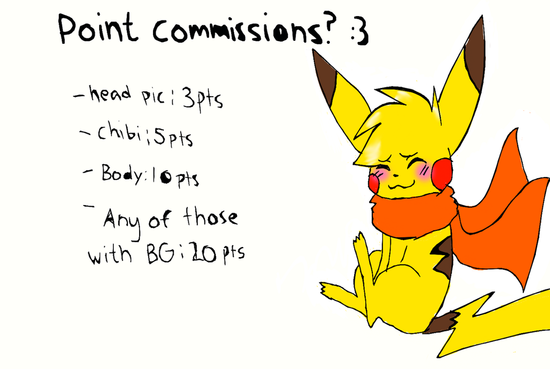 Point commissions? by Milcouna on DeviantArt