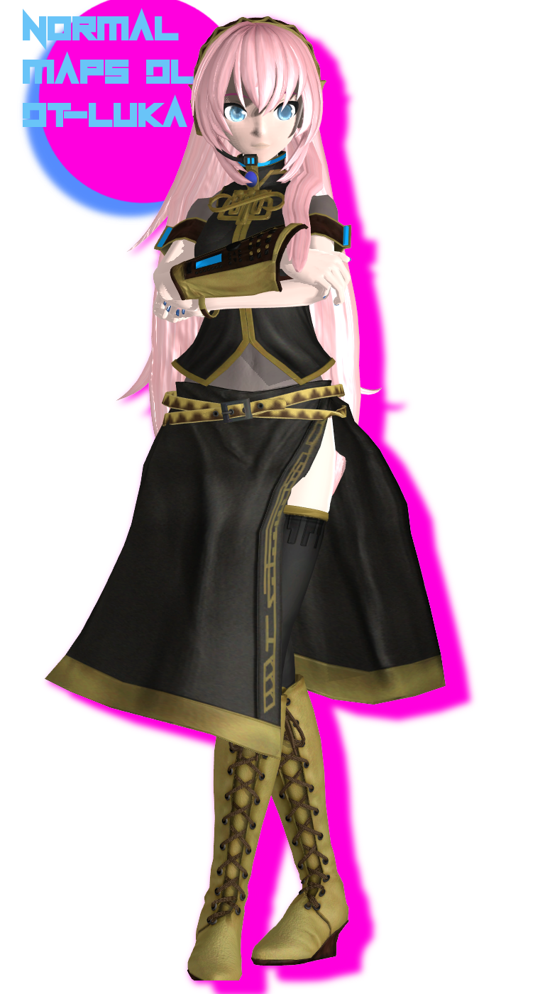 Normal Maps for DT luka (DL) by edwardscisorhands on DeviantArt