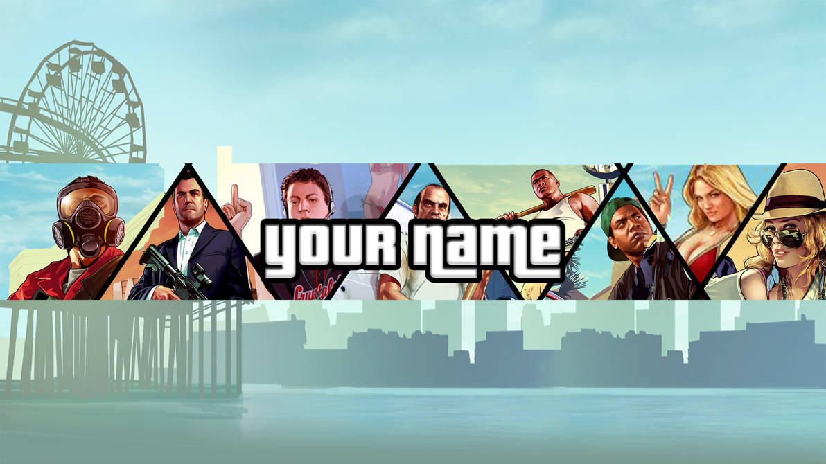 GTA V Banner Template2 by dralex47 on DeviantArt