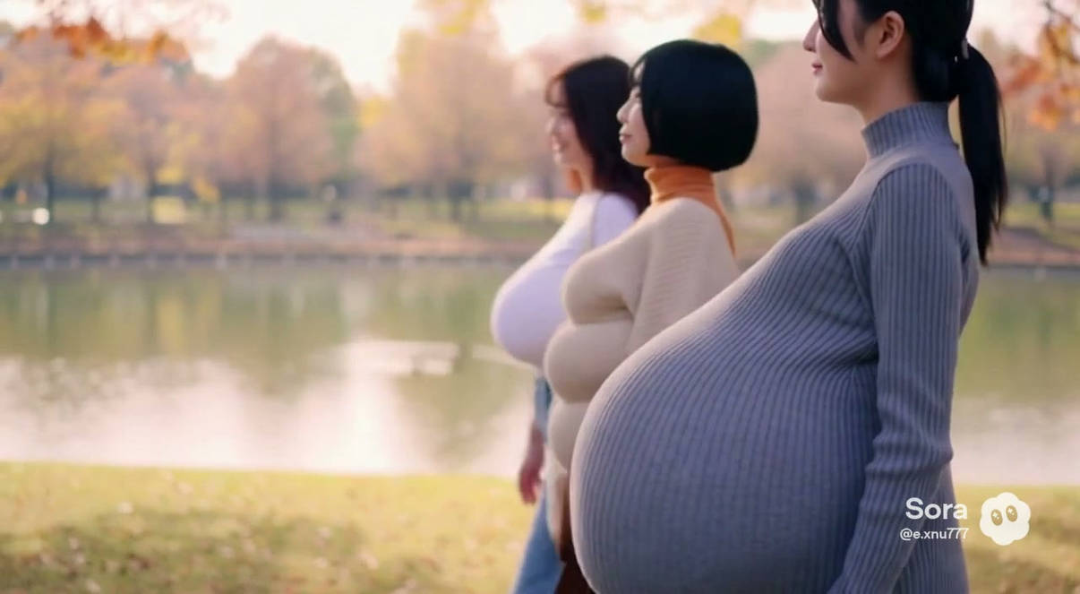 Huge Women Walking by exnu777 on DeviantArt