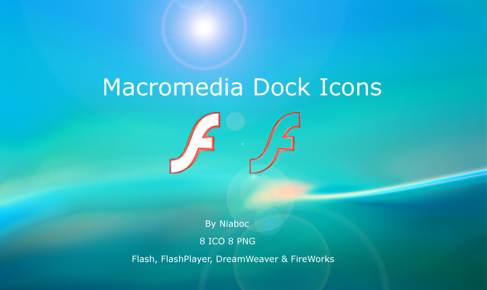 Macromedia Studio 8 Dock Icons by niaboc on DeviantArt