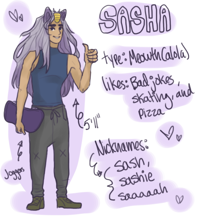 Sasha Ref by tonitrophobia on DeviantArt