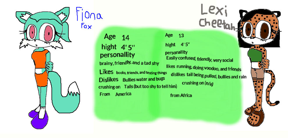 sonic oc's by Lydia-Lisi on DeviantArt