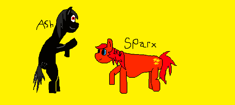 fire ponies by Lydia-Lisi on DeviantArt