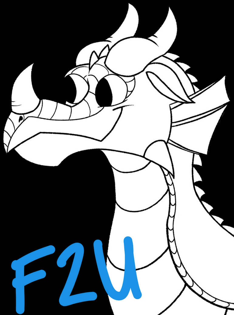 Rainwing head base (F2U) by Frostywingss on DeviantArt Rainwing head base (F2U) by Frostywingss on DeviantArt