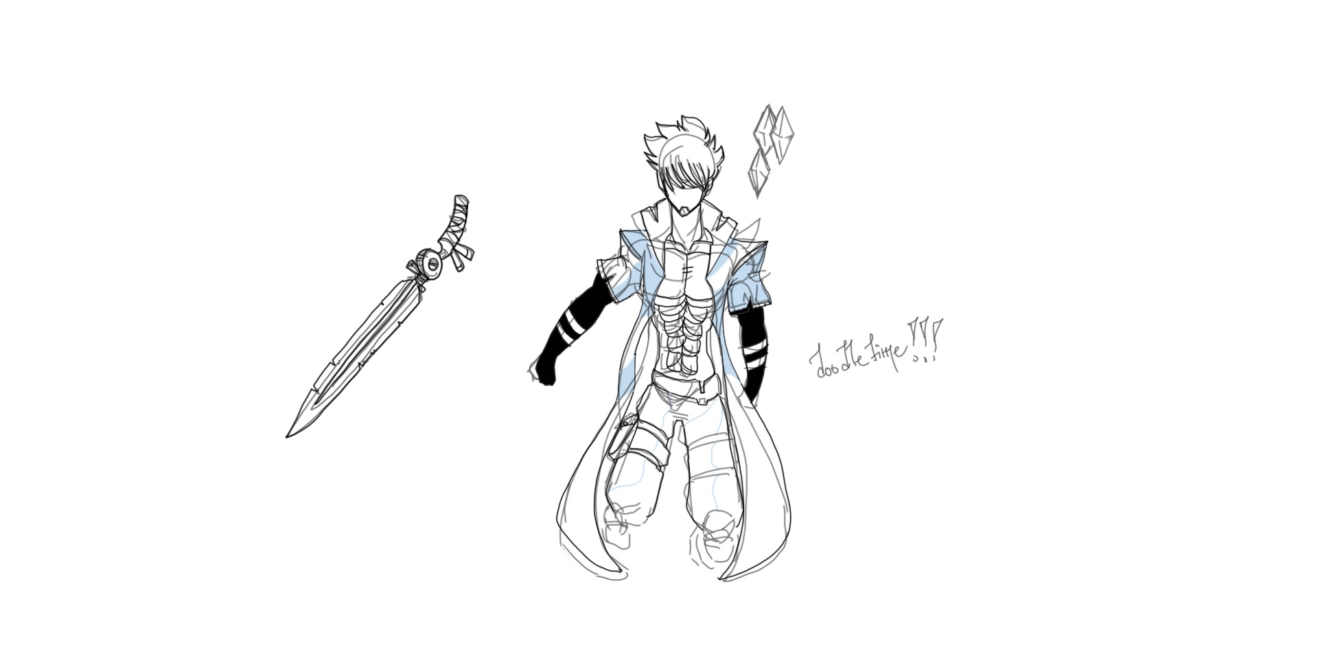 first doodle by EndofBliss on DeviantArt