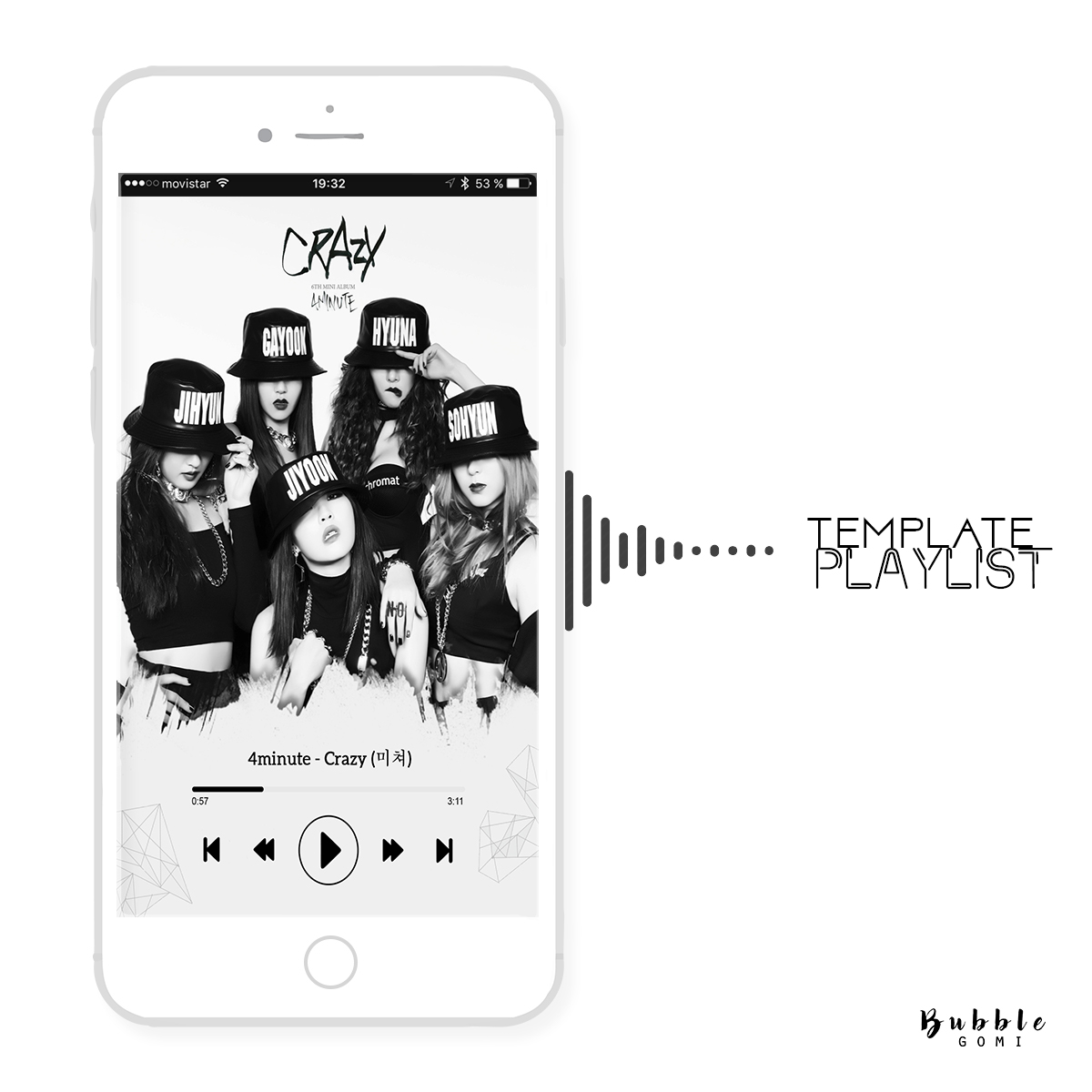 TEMPLATE / Playlist.PSD - 05 by Bubblegomi on DeviantArt