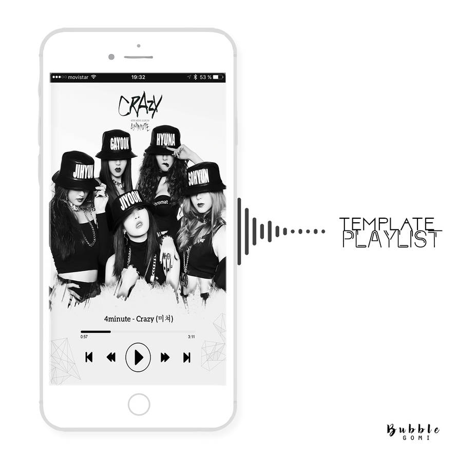 TEMPLATE / Playlist.PSD - 05 by Bubblegomi on DeviantArt