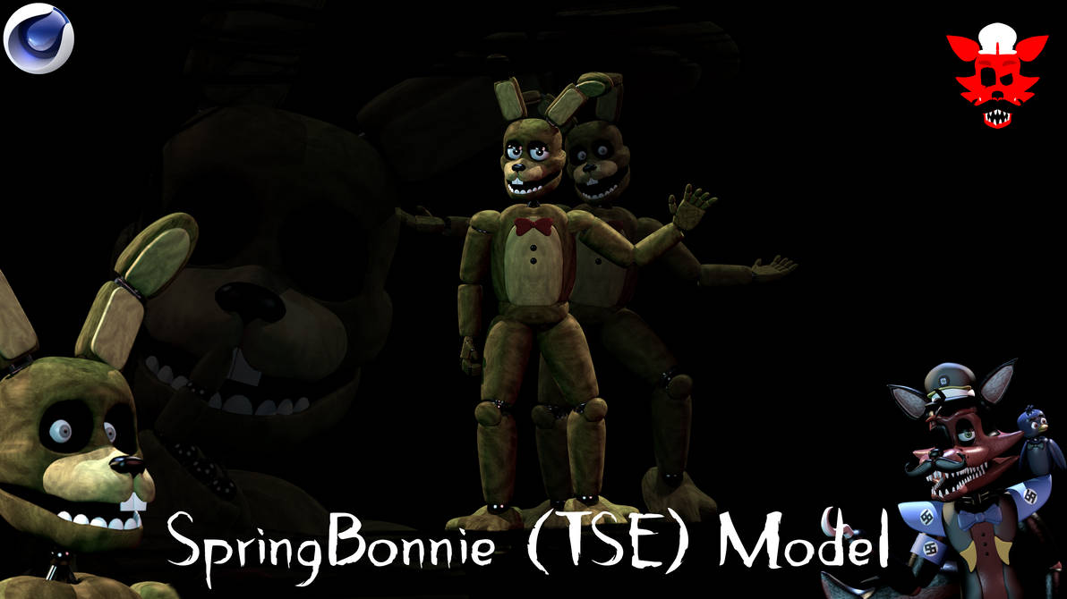 SpringBonnie Model -TSE/C4D/Fnaf- by ElHunterAftonC4D on DeviantArt