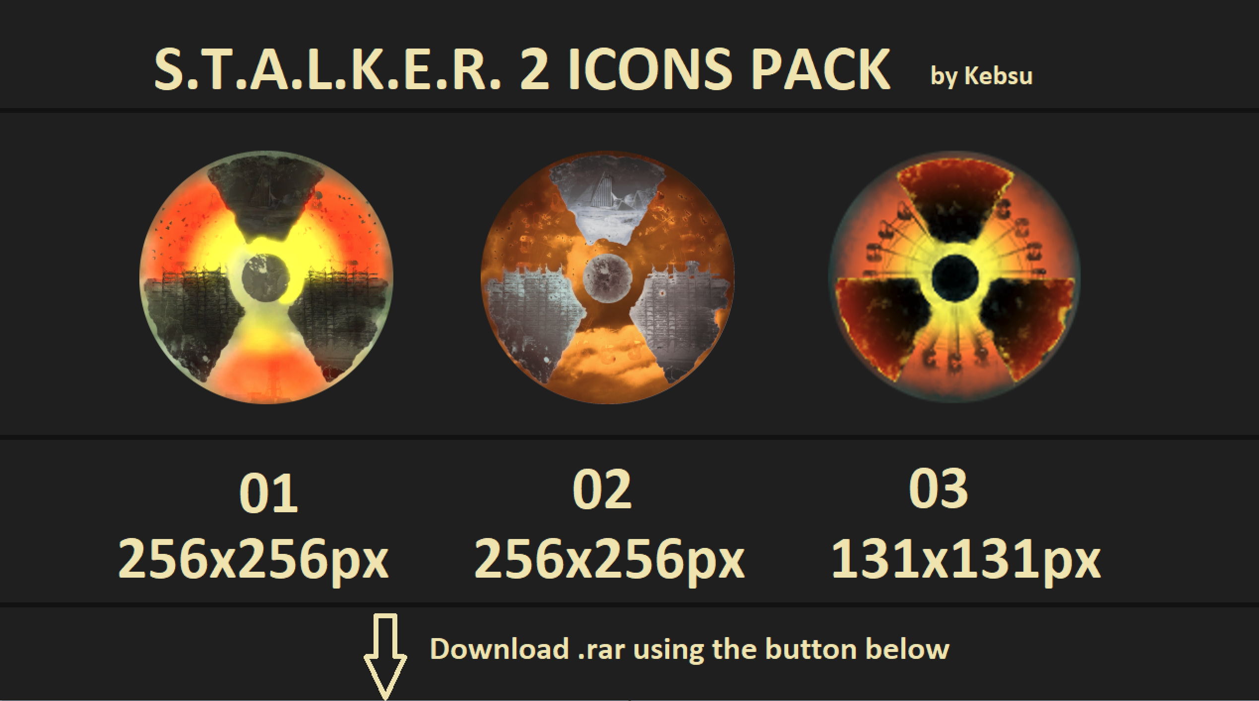 S T A L K E R 2 HD Icons Pack by Kebabisz on DeviantArt