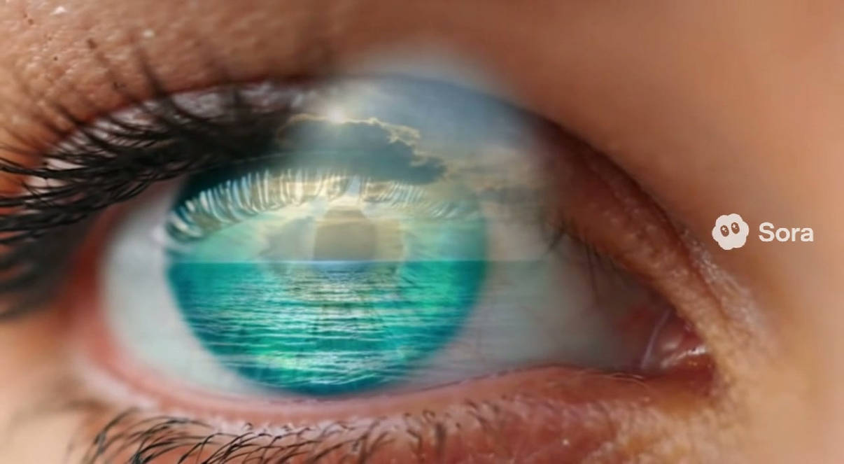 Sea, sky and sun inside the eye by Coolarts223 on DeviantArt