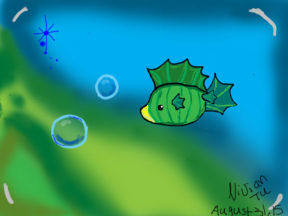 Watermelon Fish by animalart2929 on DeviantArt