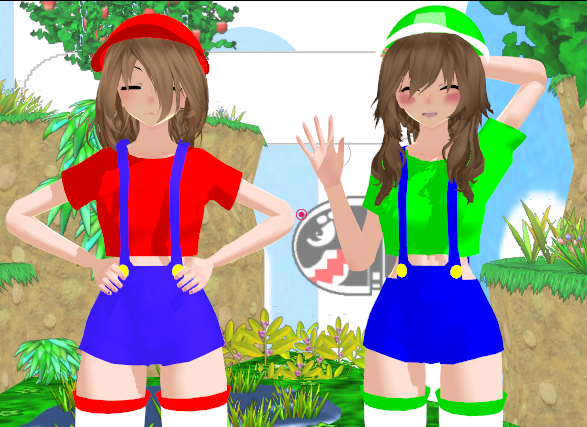 MMD MODEL DL (Mario and Luigi) by MMDCHANOWO on DeviantArt