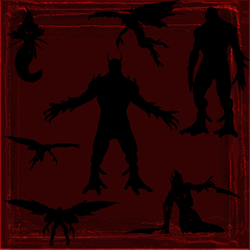 Evil Shadows Brush Set II by xsyron on DeviantArt