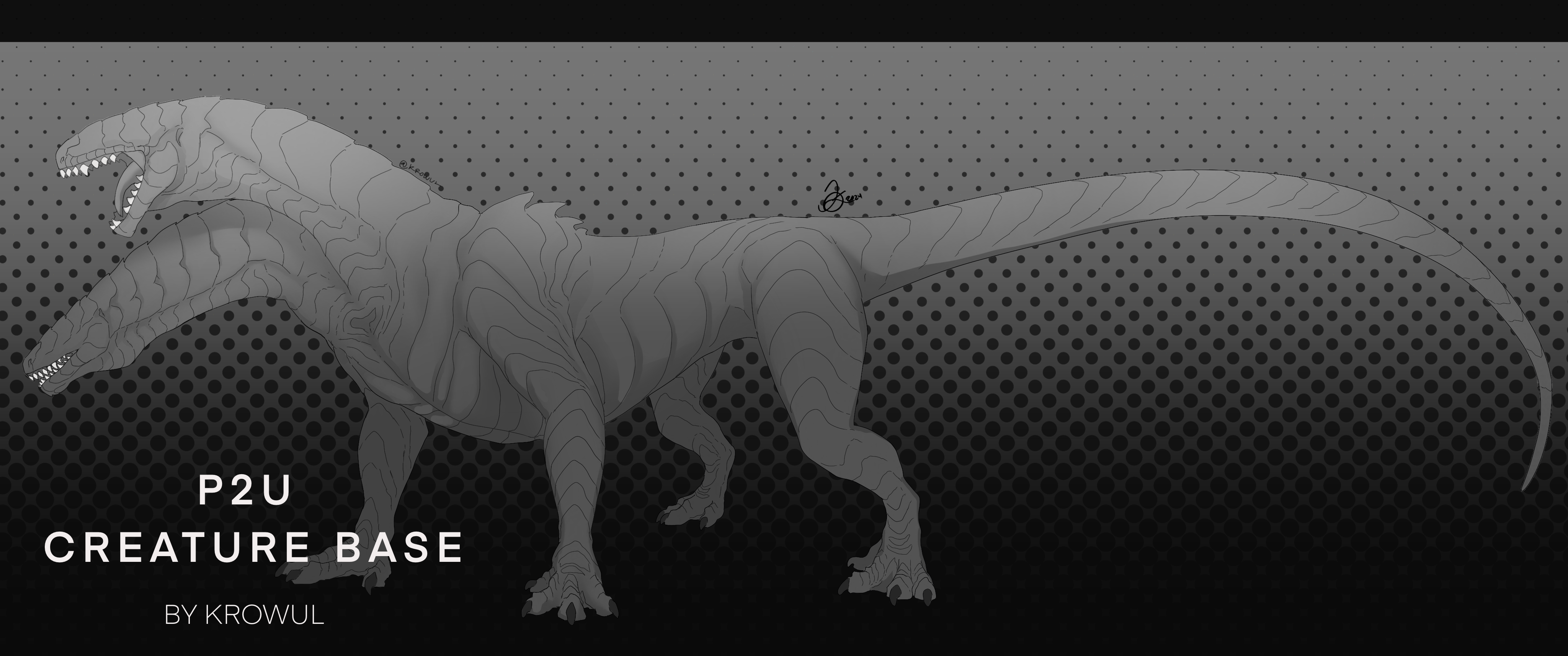 Two-headed Drake P2U Base by Krowul on DeviantArt