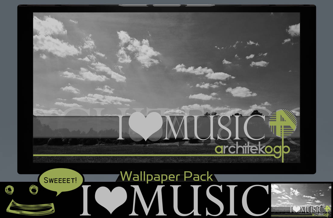 I Love Music Wallpaper Pack by ArchitekOGP on DeviantArt