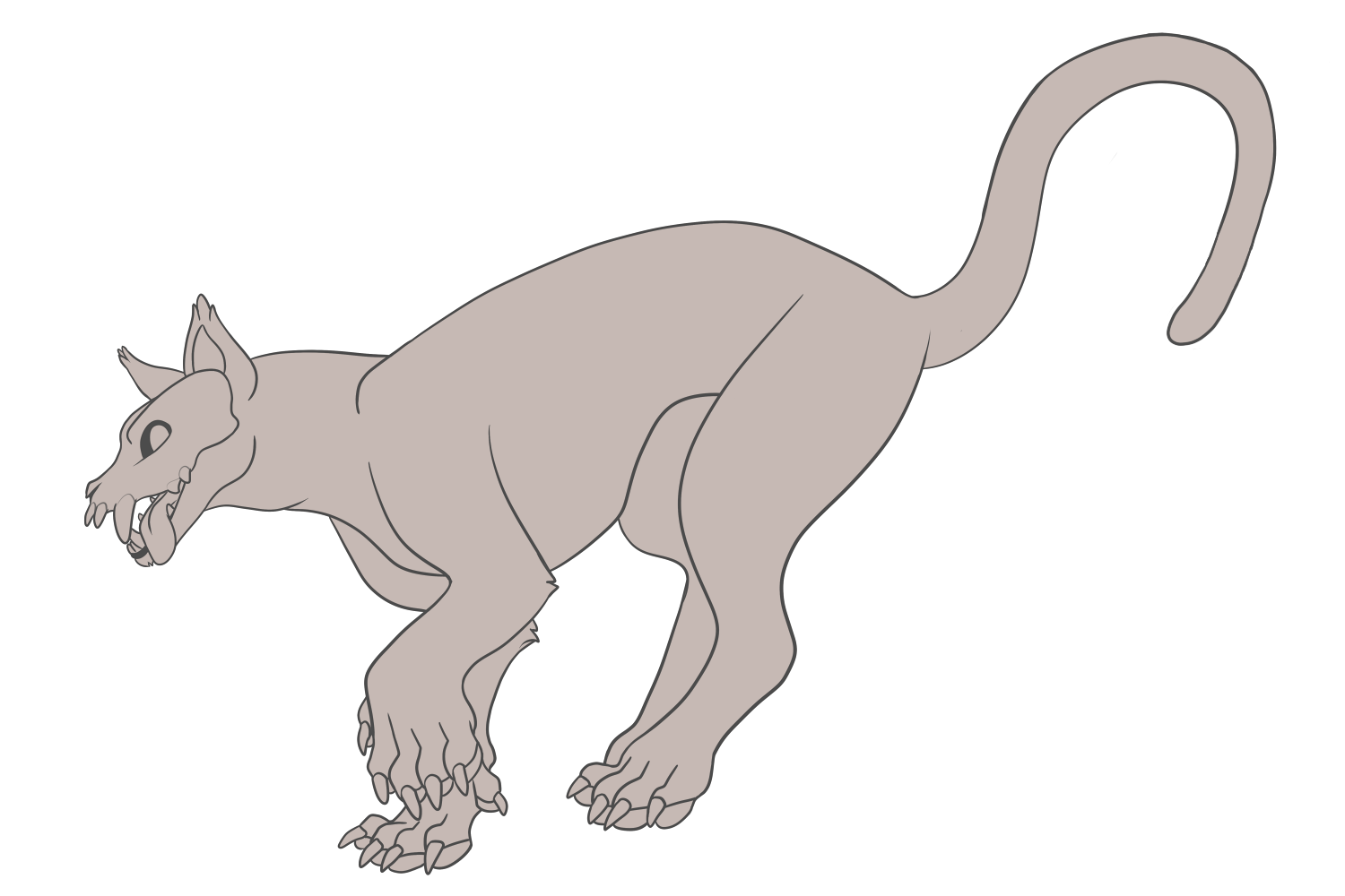 Free to Use Base - Lion Monster 2.0 by xatiart on DeviantArt