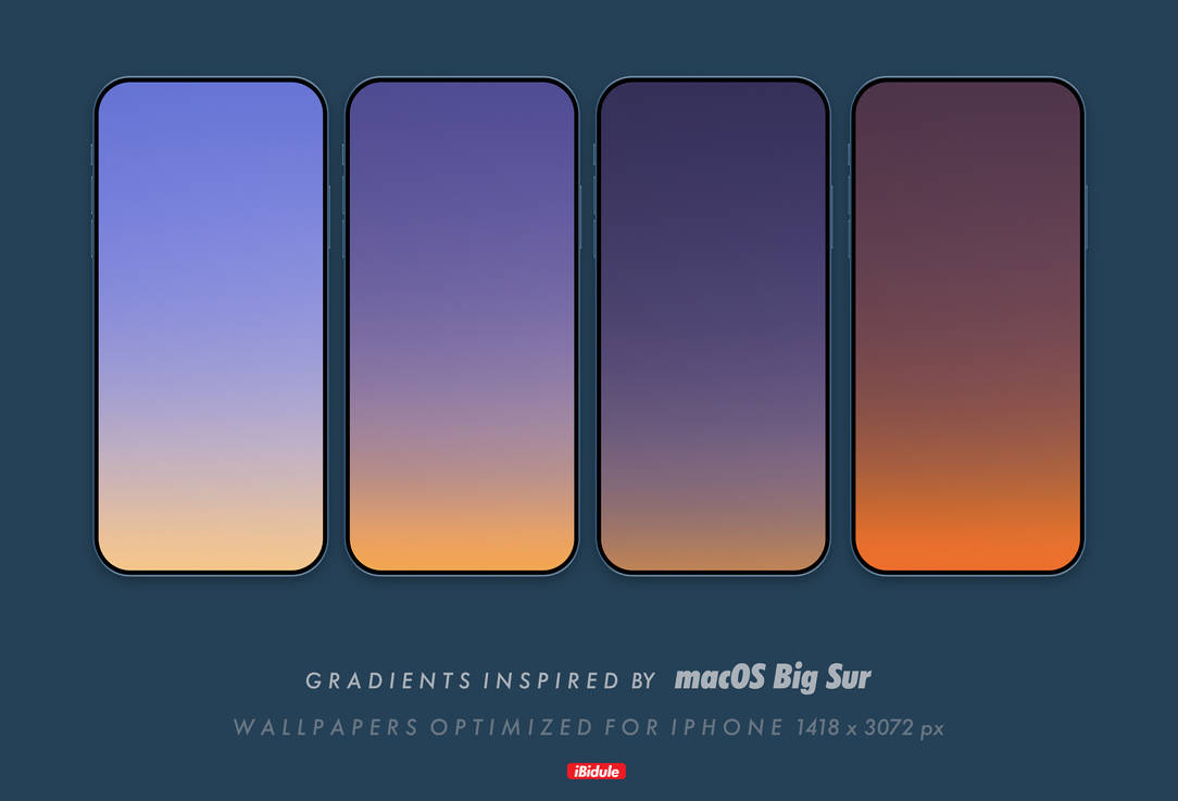 GRADIENTS INSPIRED BY macOS Big Sur by iBidule on DeviantArt