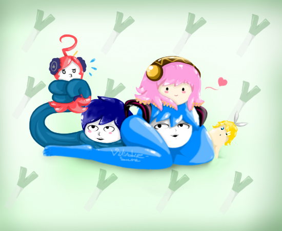 Shiteyanyo and friends by LadyQuartzia on DeviantArt