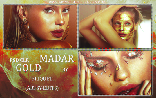 PSD #01 } Madar Gold by ArtsyEdits on DeviantArt