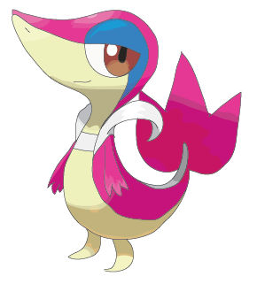 pink snivy by MF99K on DeviantArt