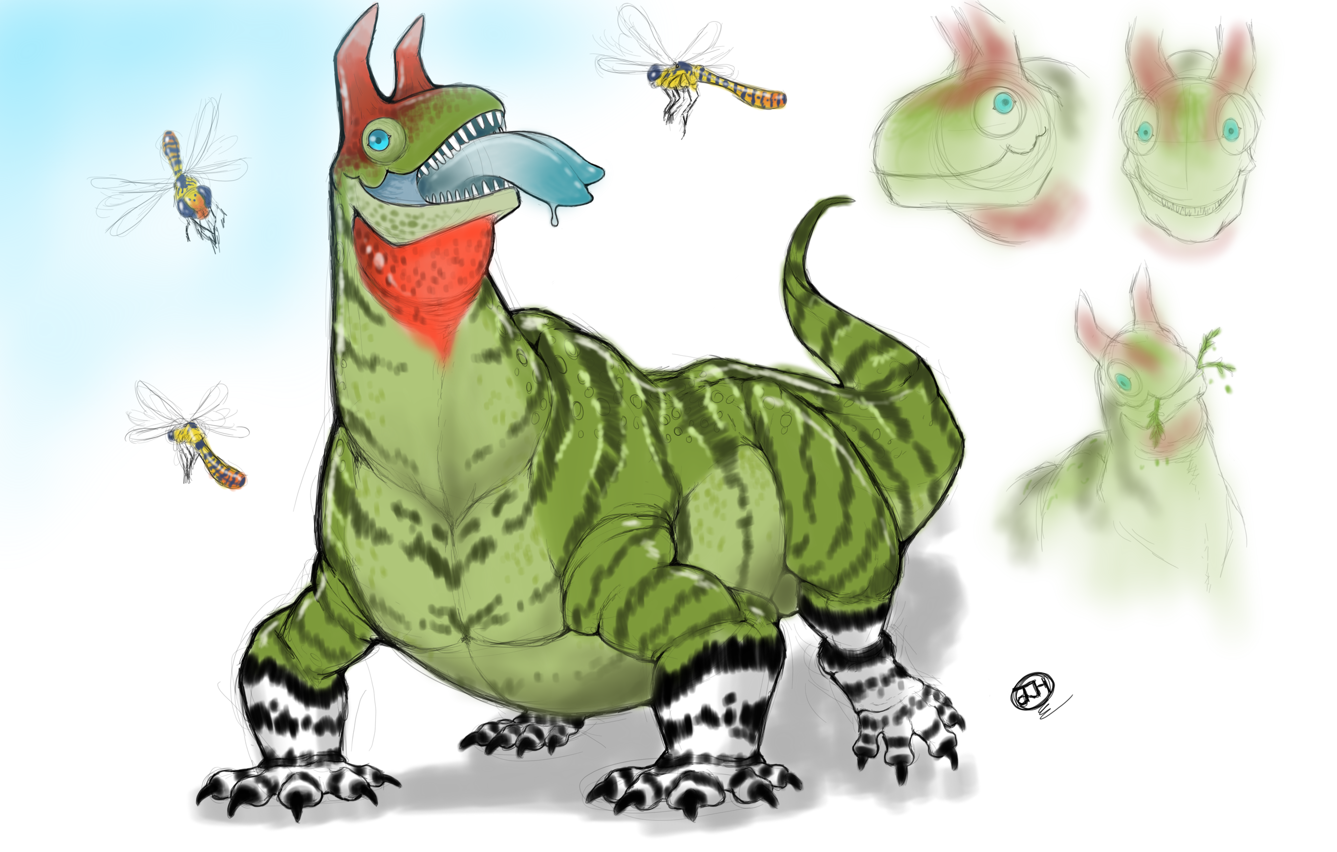 Shringasaurus by BangBooDoragon on DeviantArt