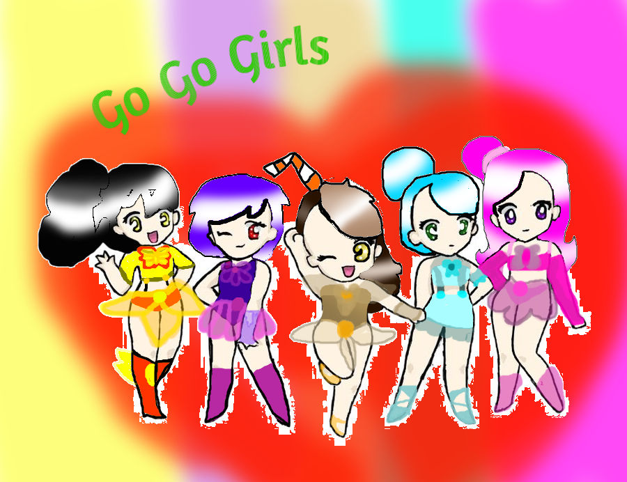 GO GO GIRLS! by flash4evur on DeviantArt