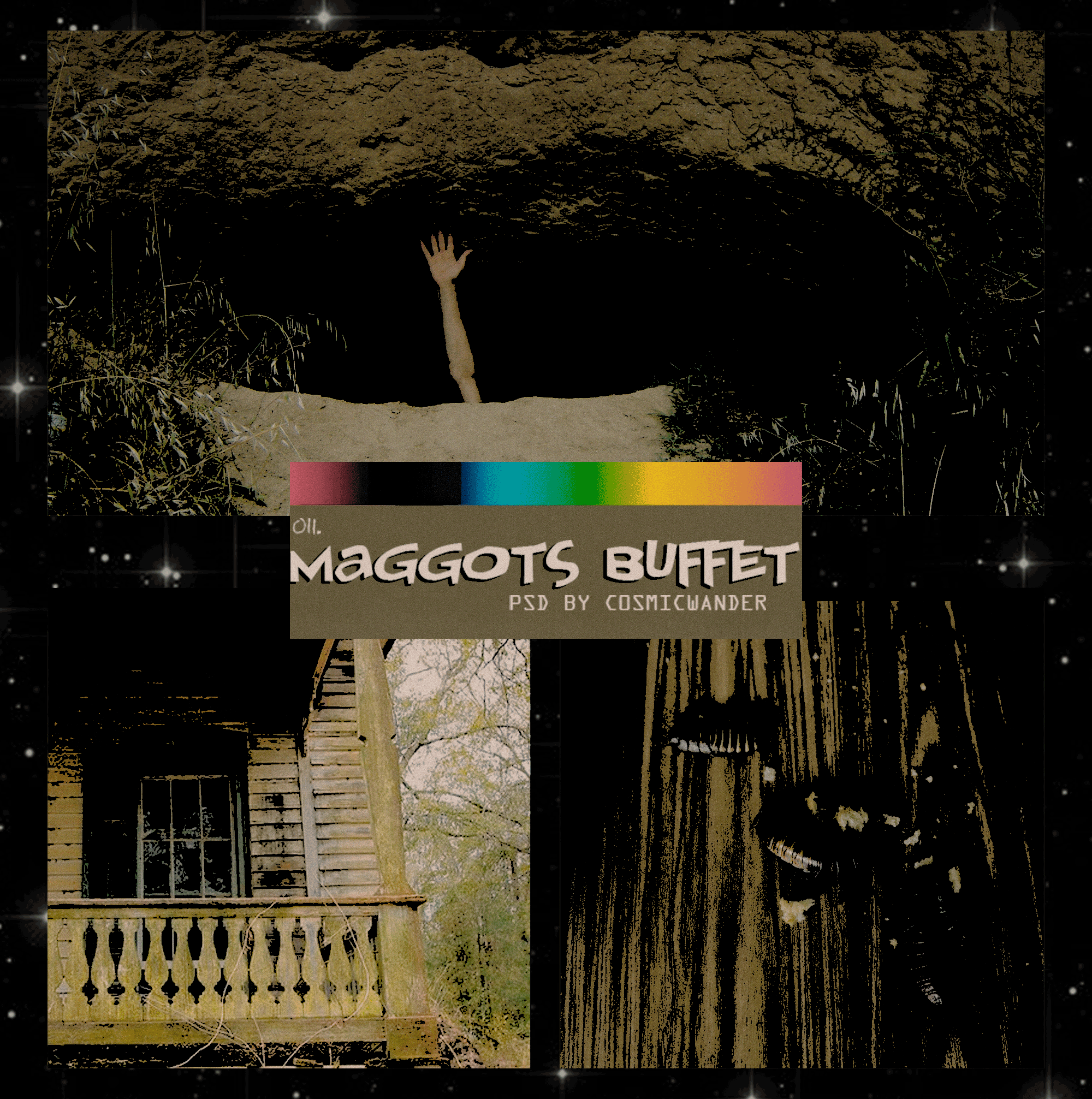 011. MAGGOTS BUFFET | psd by c0smicwander on DeviantArt