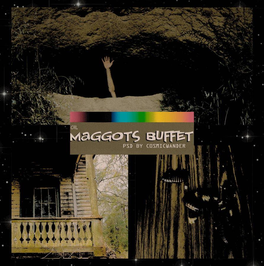 011. MAGGOTS BUFFET | psd by c0smicwander on DeviantArt