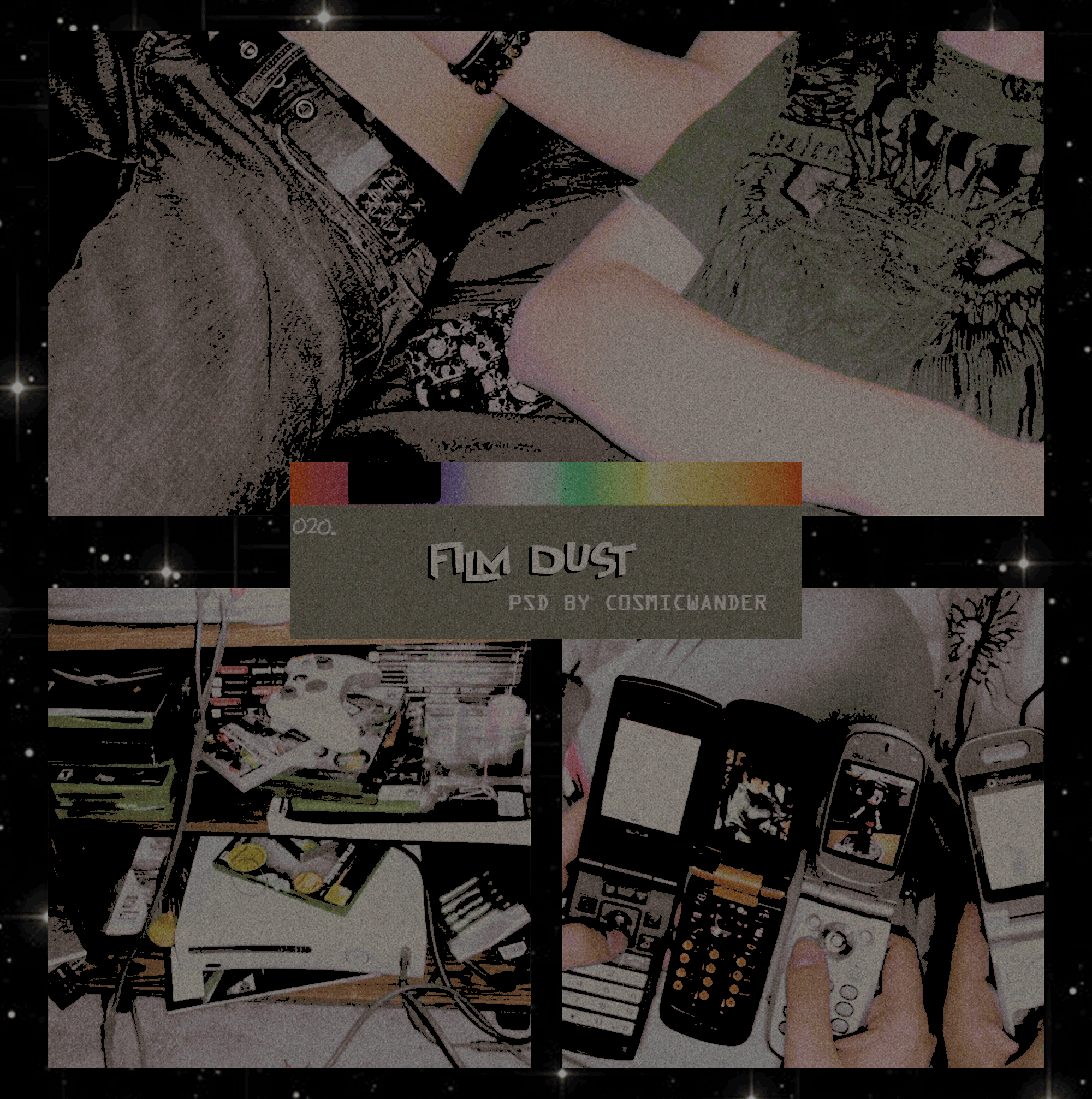 020. FILM DUST | psd by c0smicwander on DeviantArt