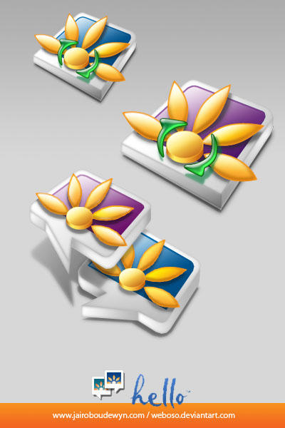 Hello Icons by weboso on DeviantArt