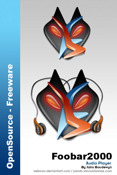Foobar2000 Icons by weboso on DeviantArt