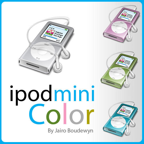 Ipod Mini Color Icon by weboso on DeviantArt