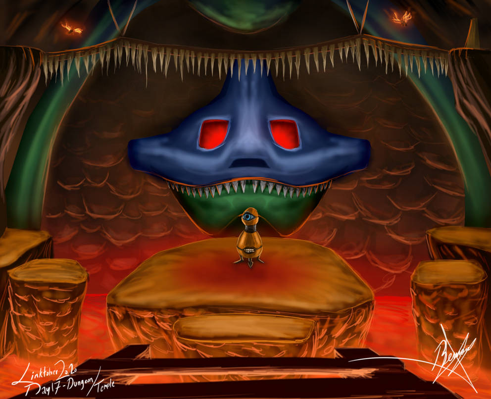 Dodongo's Cavern by TheBensonian on DeviantArt