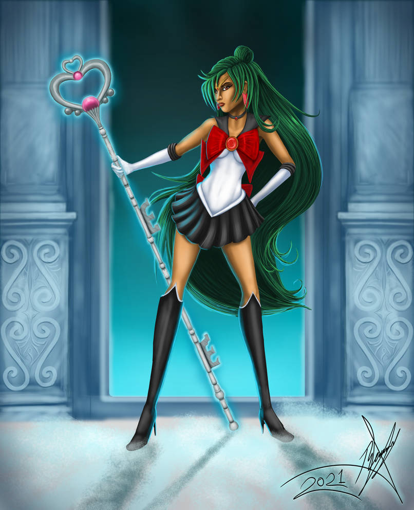 Sailor Pluto by TheBensonian on DeviantArt