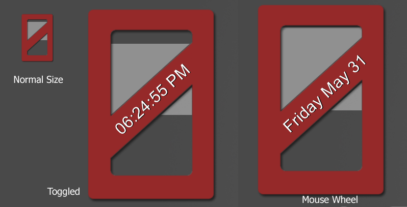 Time and Date on Rainmeter - DeviantArt