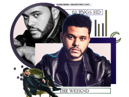 PNG PACK - THE WEEKND by ysbelieber on DeviantArt
