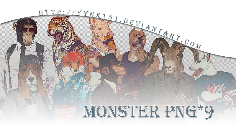 Monster png pack #01 by yynx151 on DeviantArt