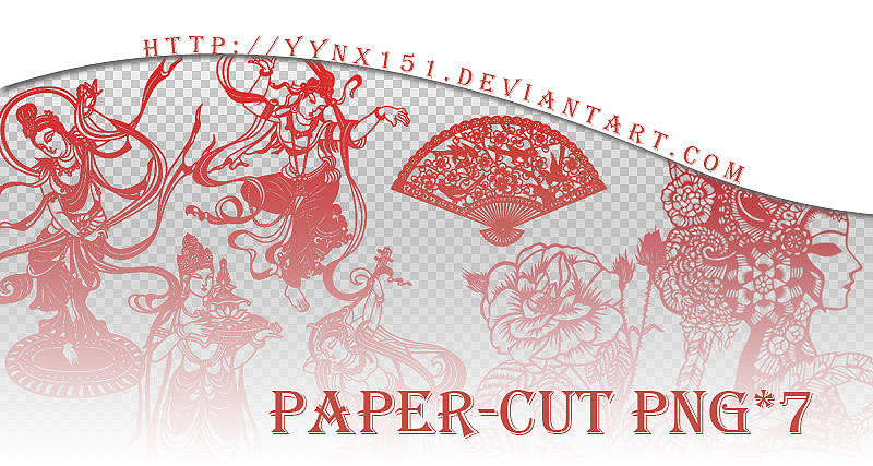 Paper-cut png pack #01 by yynx151 on DeviantArt