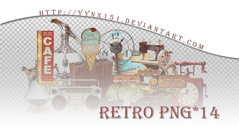 Retro png pack #02 by yynx151 on DeviantArt