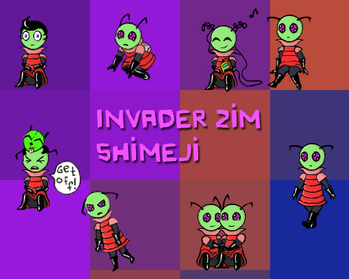 Invader Zim Shimeji by Spider-kote on DeviantArt