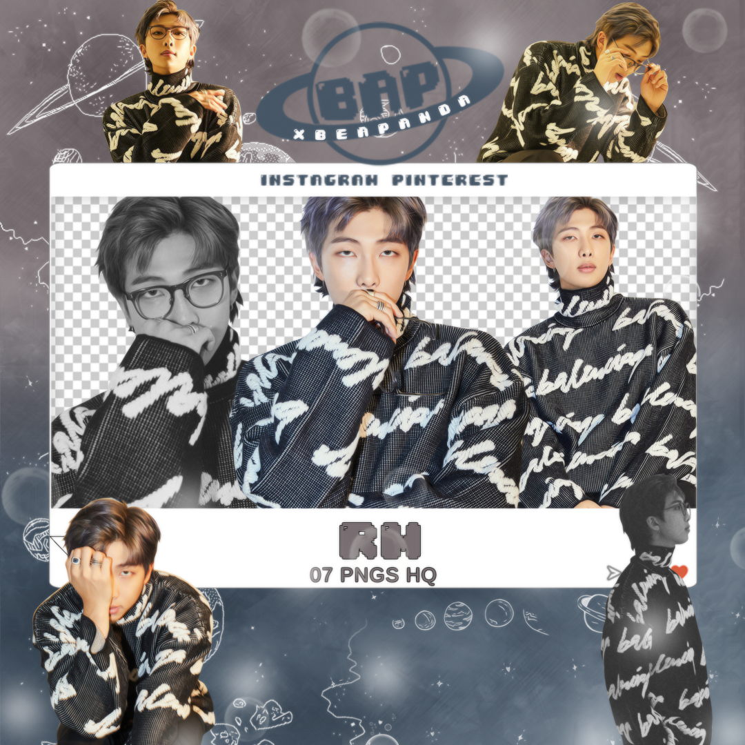 PACK PNG | RM (BTS) (Weverse Magazine 2020 ) by XB3APAND4 on DeviantArt