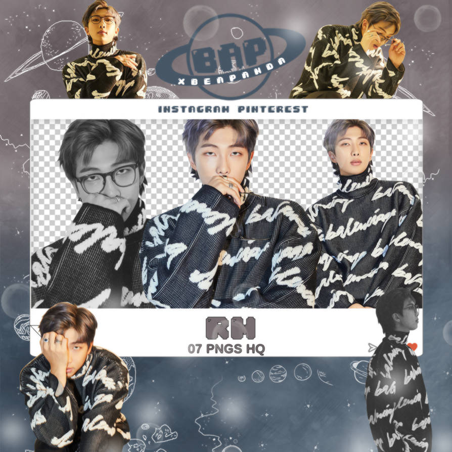 PACK PNG | RM (BTS) (Weverse Magazine 2020 ) by XB3APAND4 on DeviantArt