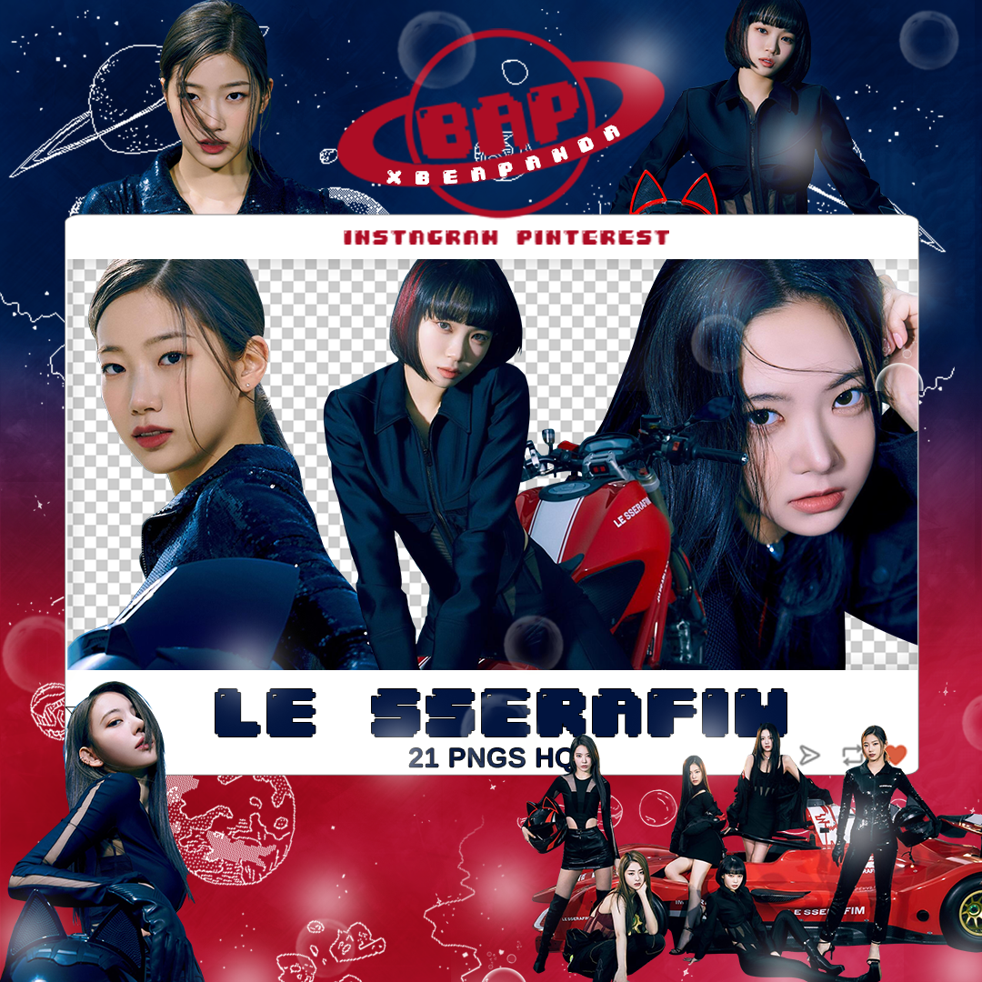 PACK PNG | LE SSERAFIM | FEARLESS | Concept Teaser by XB3APAND4 on ...