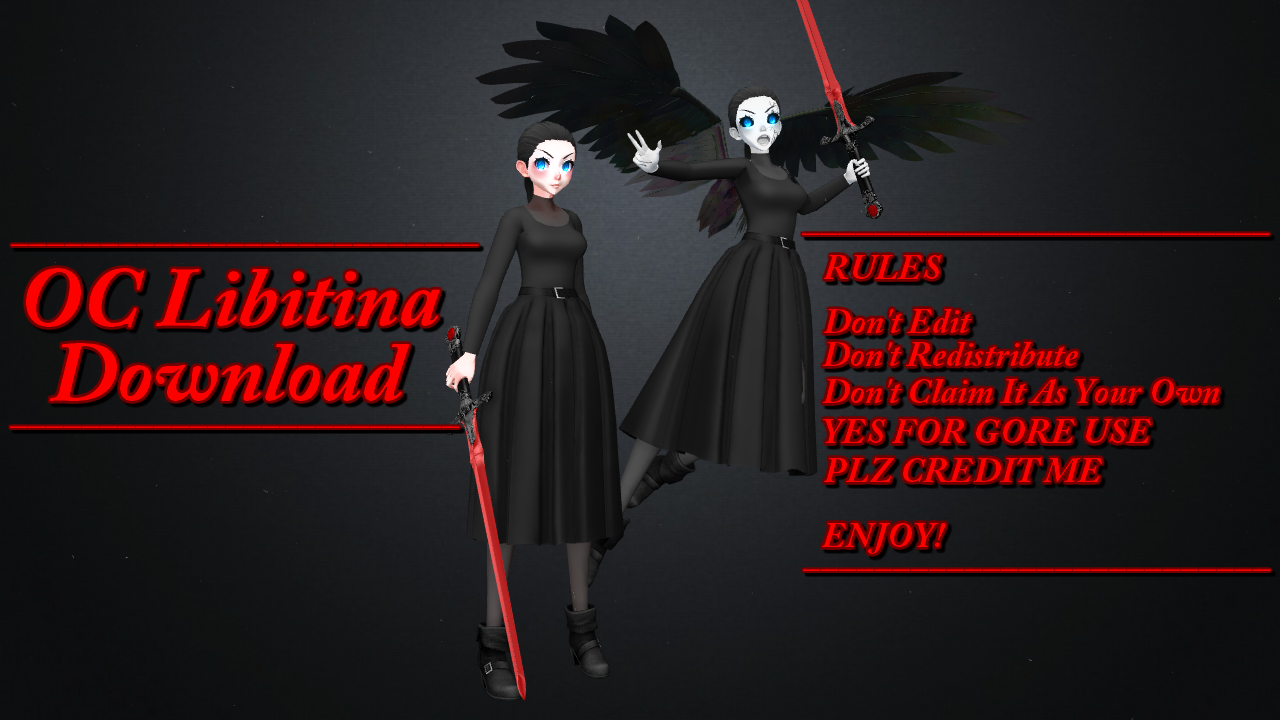 | MMD | OC Libitina - (+DL) by darkness7370 on DeviantArt