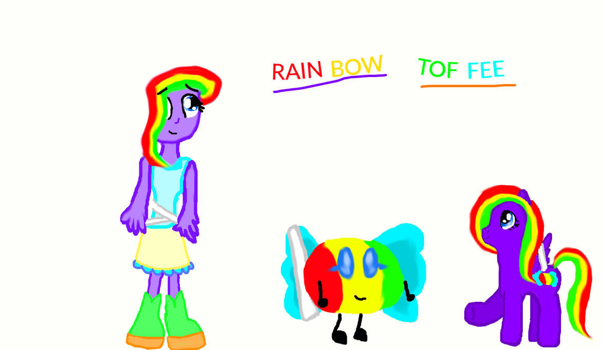 Rainbow toffee by kirbychu2 on DeviantArt